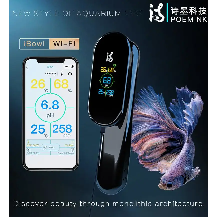 Topick Aquarium - iBowl Aquarium Water Quality Digital